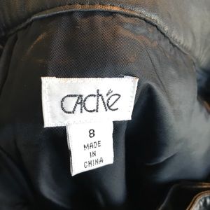 Cache | Pants & Jumpsuits | Cache Leather Pants | Poshmark